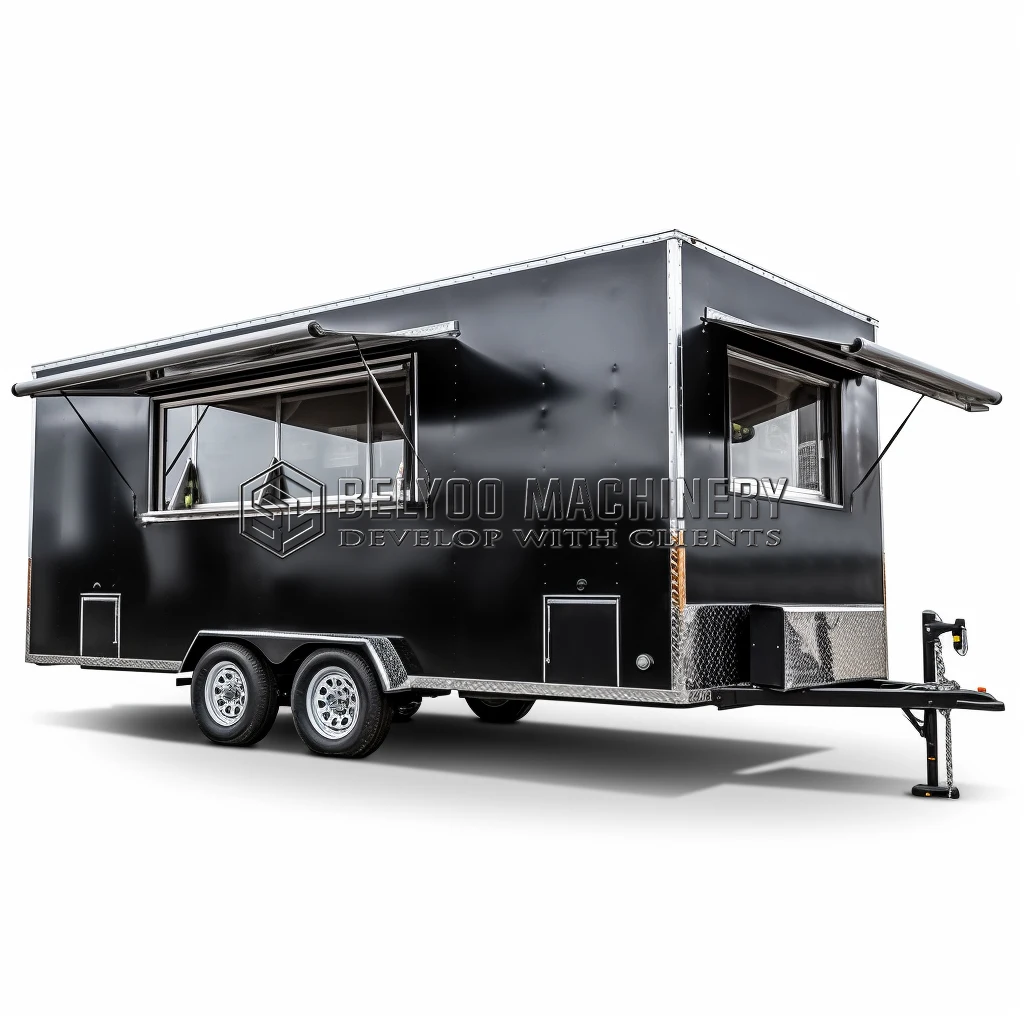 Custom-Commercial-Food-Van-Concession-Food-Trailer-Street-Mobile-Food ...
