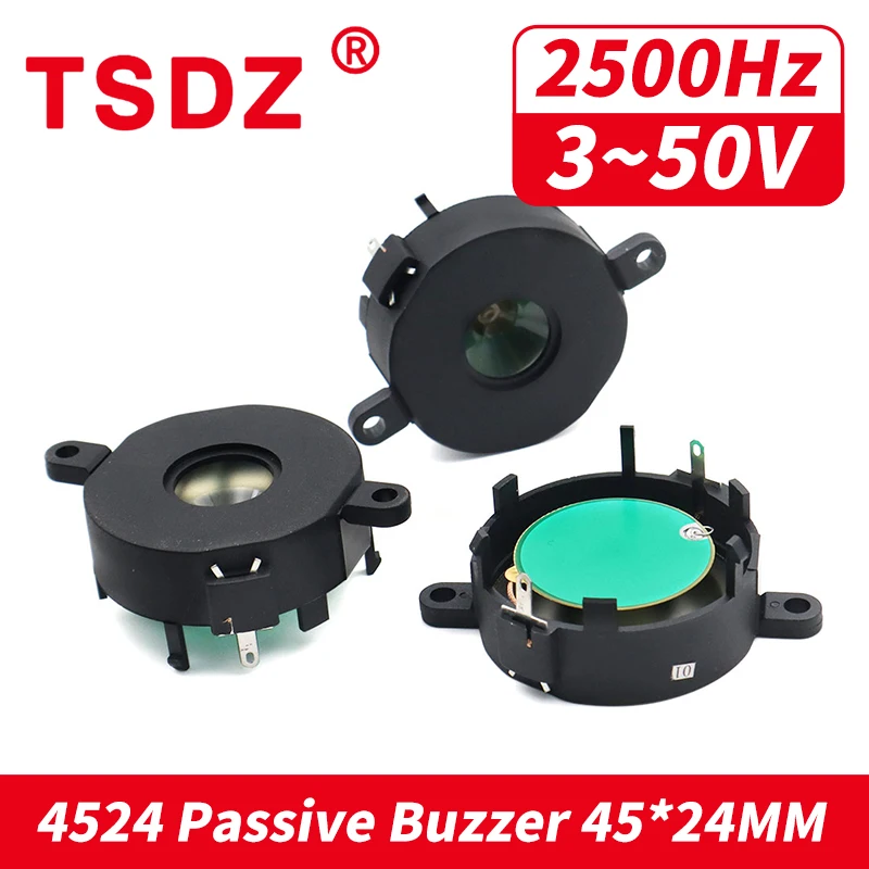 1PCS 4524 98dB Active Piezoelectric Buzzer High decibel DC 12V Alarm ...