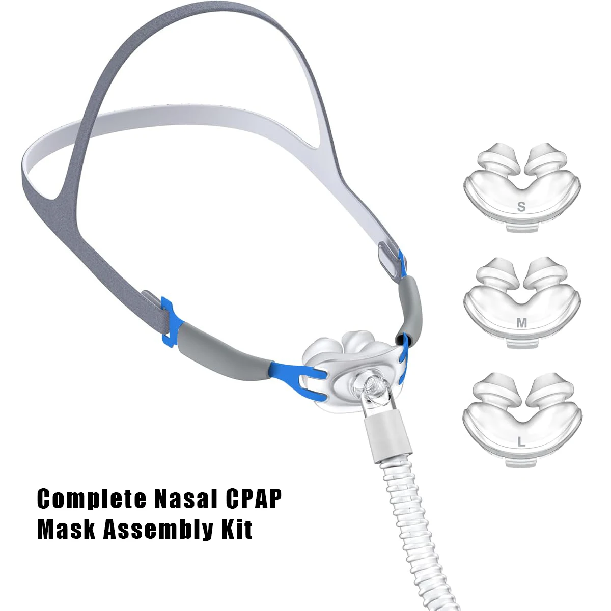 Universal Nasal Mask System for CPAP/BiPAP Machines - with Adjustable ...