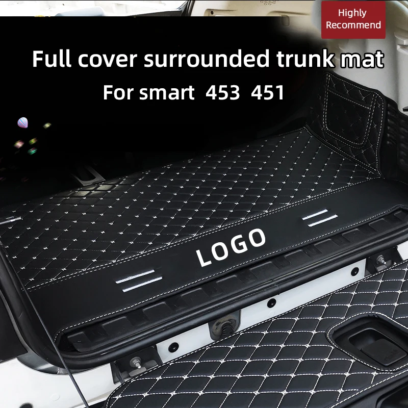 For-Smart-451-Smart-453-Fortwo-Custom-Car-Cargo-Liner-Trunk-Mat ...