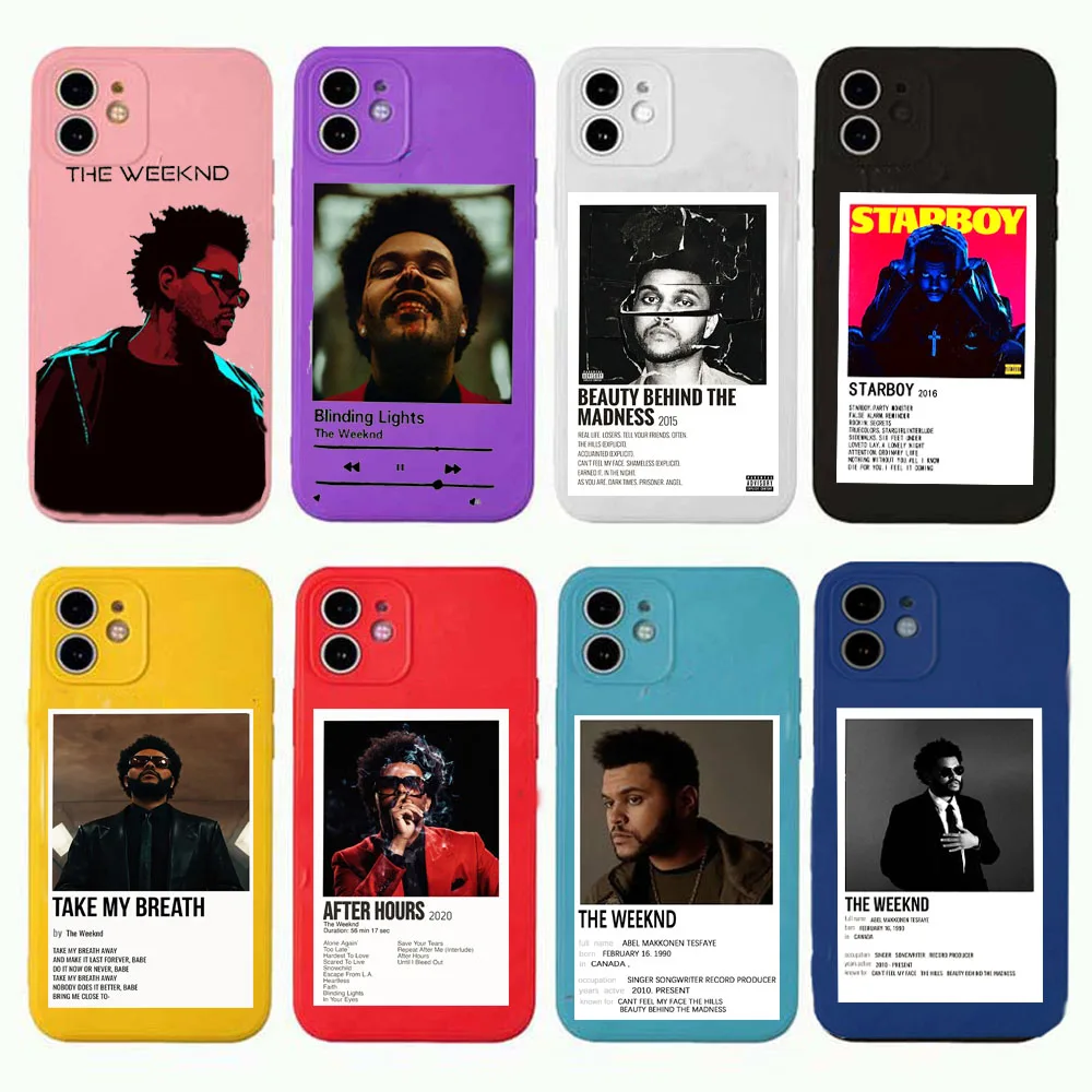 The-Weeknd-Minimalist-Poster-Phone-Case-for-iPhone-14-13-12-11-Pro-Max ...