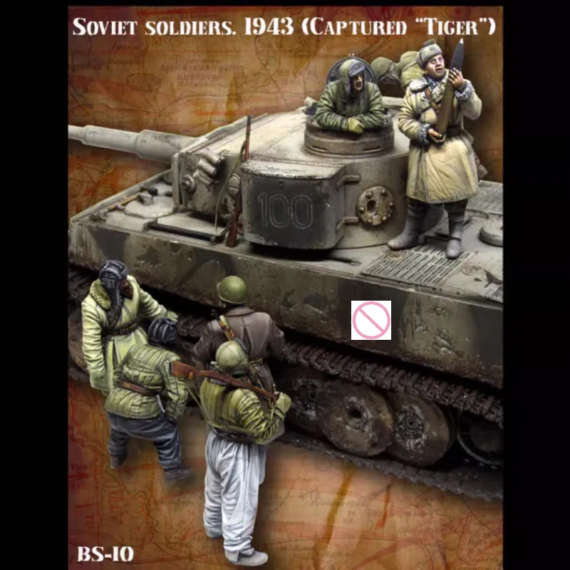 1-35-Scale-Miniature-Resin-Figure-Model-Kit-Soldier-Military-Soldiers ...