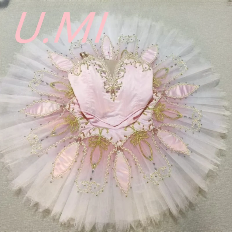 New-professional-custom-pink-ballet-tutu-dress-puppet-doll-variation ...