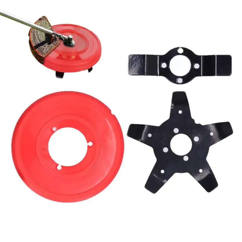 Weeder Plate Universal Lawn Mower Steel Trimmer Head Weeder Grass ...