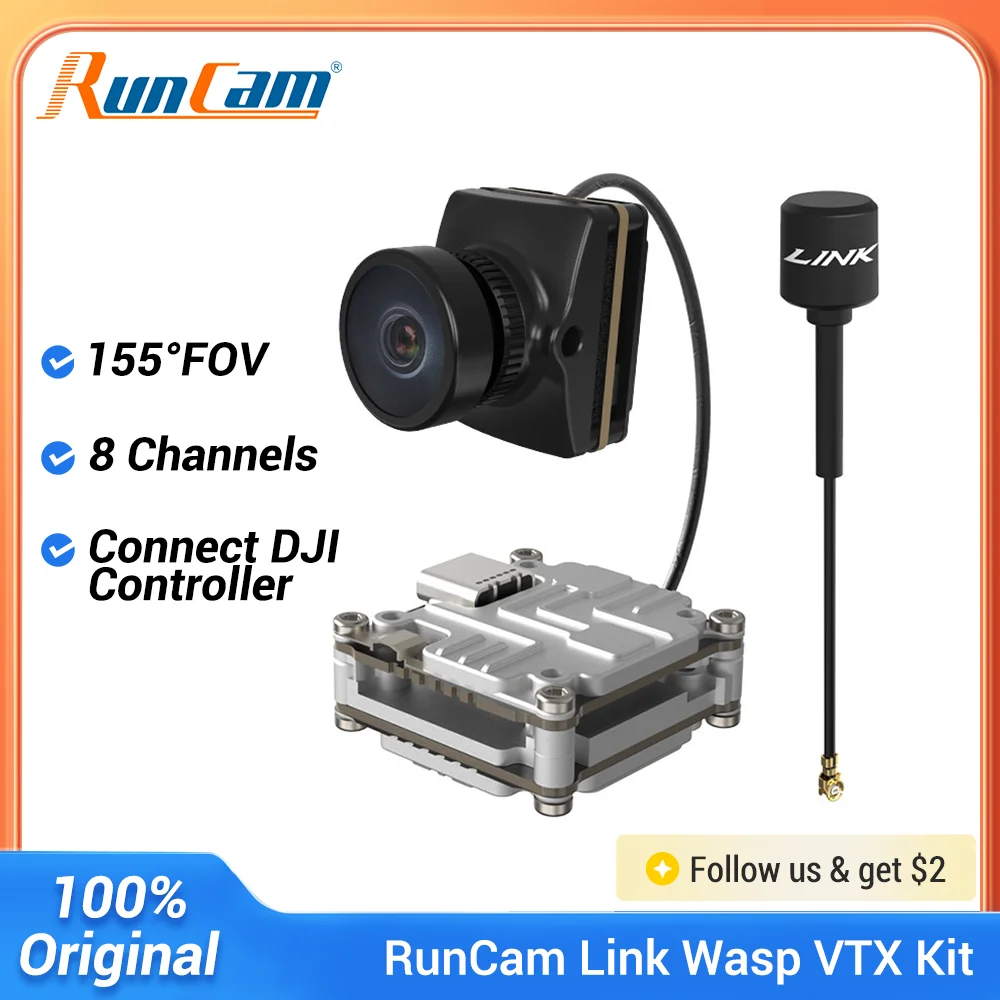 RunCam-Link-WASP-Wasp-Nano-HD-Kit-VTX-120FPS-4-3-Digital-Compatible-con ...