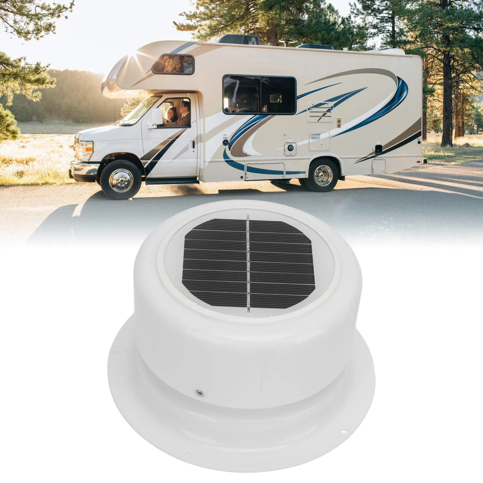 Solar-Powered-Vent-Fan-with-Mounting-Screws-Ceiling-Exhaust-Ventilation ...