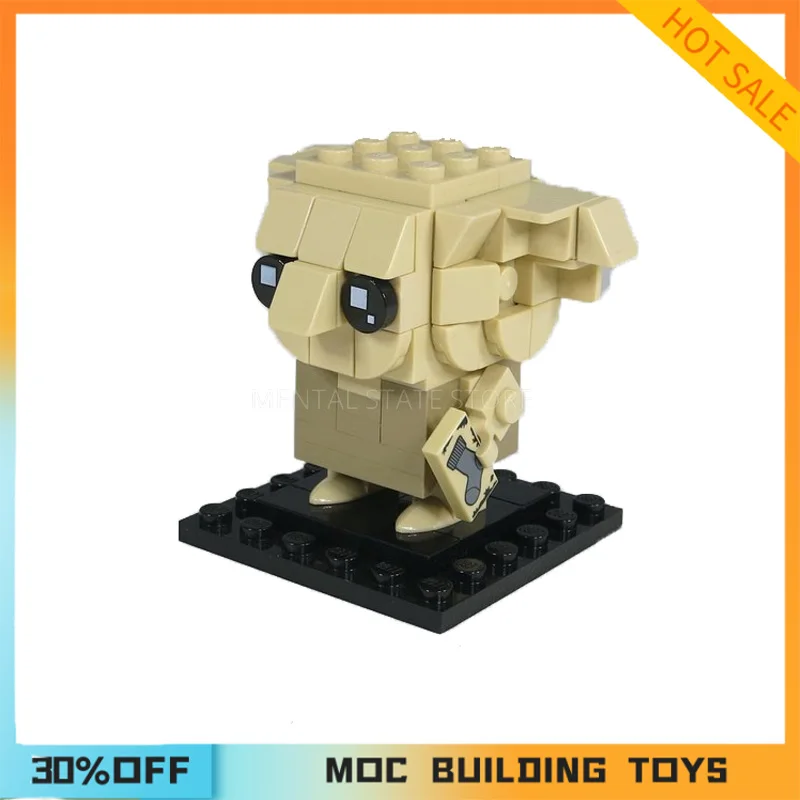 82PCS-Customized-MOC-Fantastic-BrickHeadz-and-Where-to-Find-Them-Dobby ...