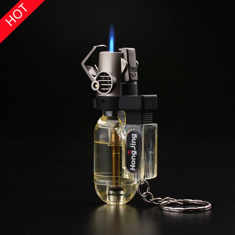 Unusual-Windproof-Gas-Metal-Lighter-Portable-Turbo-Lighter-Simple ...