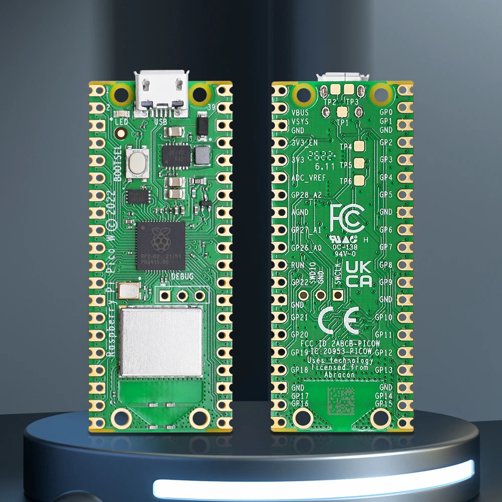 Raspberry Pi Pico W módulo inalámbrico con WiFi, 2,4 GHz, 5G, RP2040 ...