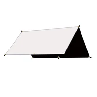 FLAME’S CREED Glamping Tarp Screen Waterproof Outdoor Tarpaulin Shelter ...