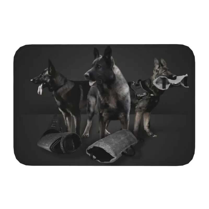 German Shepherd Dog Floor Door Bath Kitchen Mat Anti-Slip Outdoor GSD ...