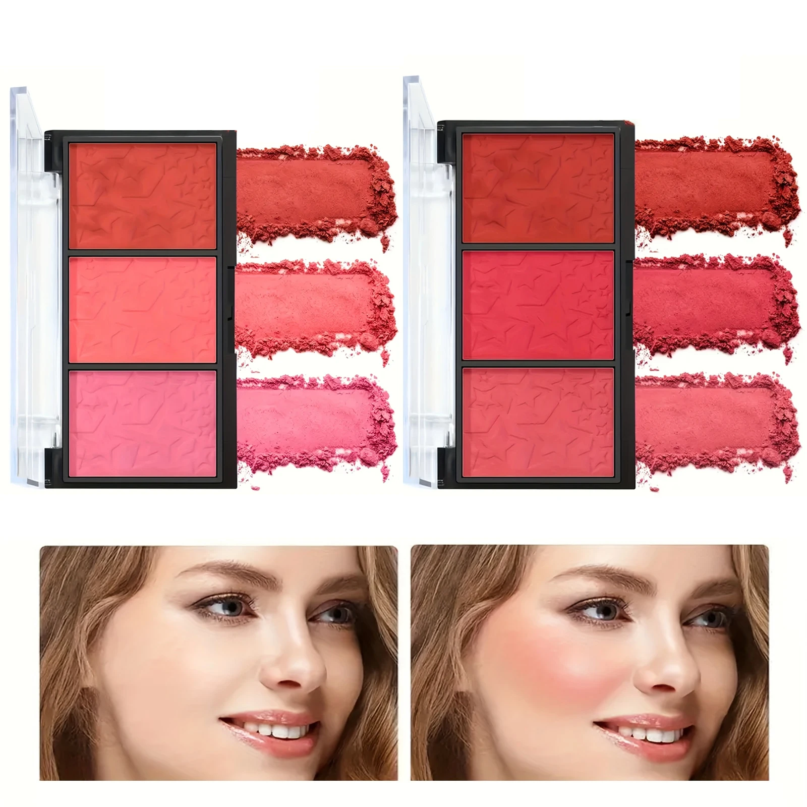 Merry-Merry-Christmas-Multi-Colored-Blush-Powder-Palette-Three-Blush ...