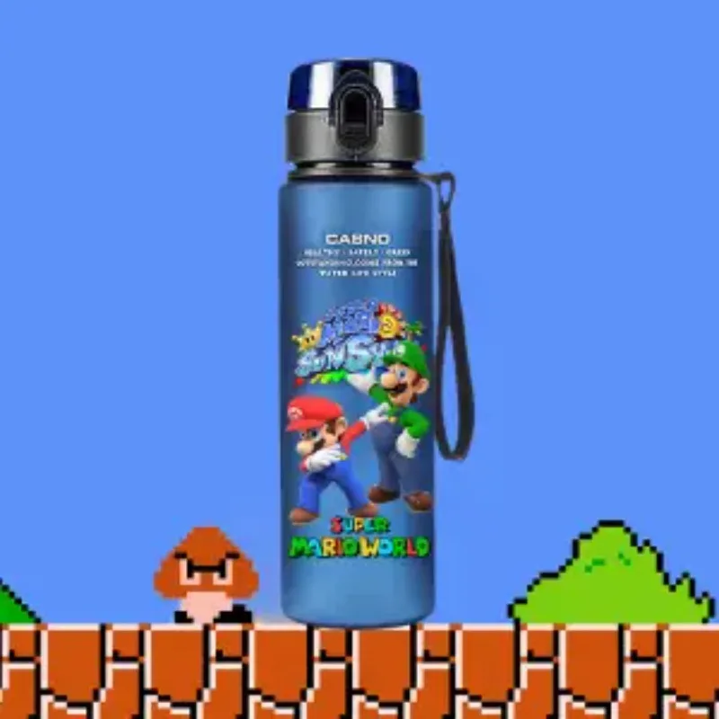 Super-Mario-560ML-Water-Cup-Portable-Plastic-Large-Capacity-Cartoon ...