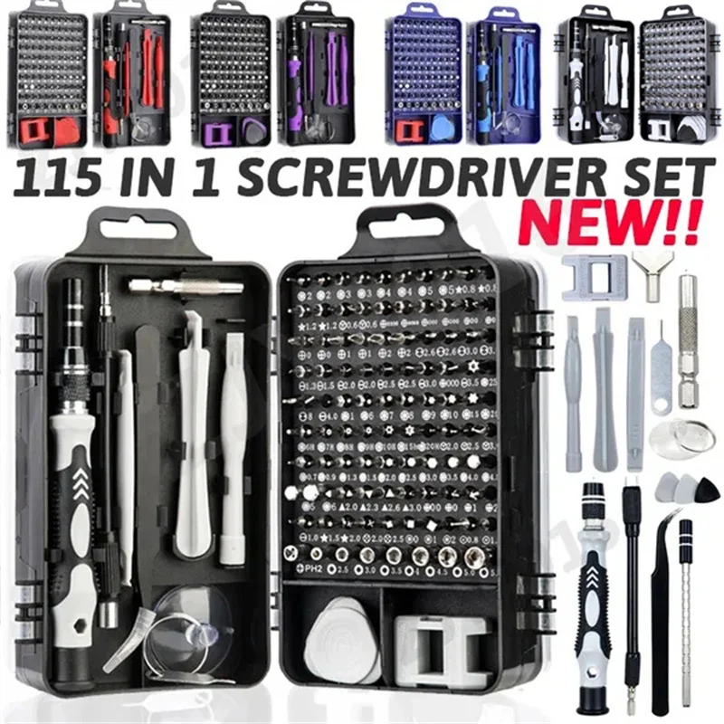 115-in-1-Multifunctional-Screwdriver-Set-Computer-PC-Mobile-Phone ...