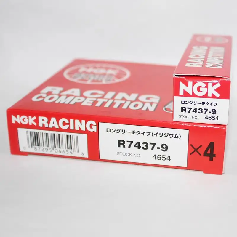 4pcs NGK Racing Spark Plug R7437-9 4654 - AliExpress 34