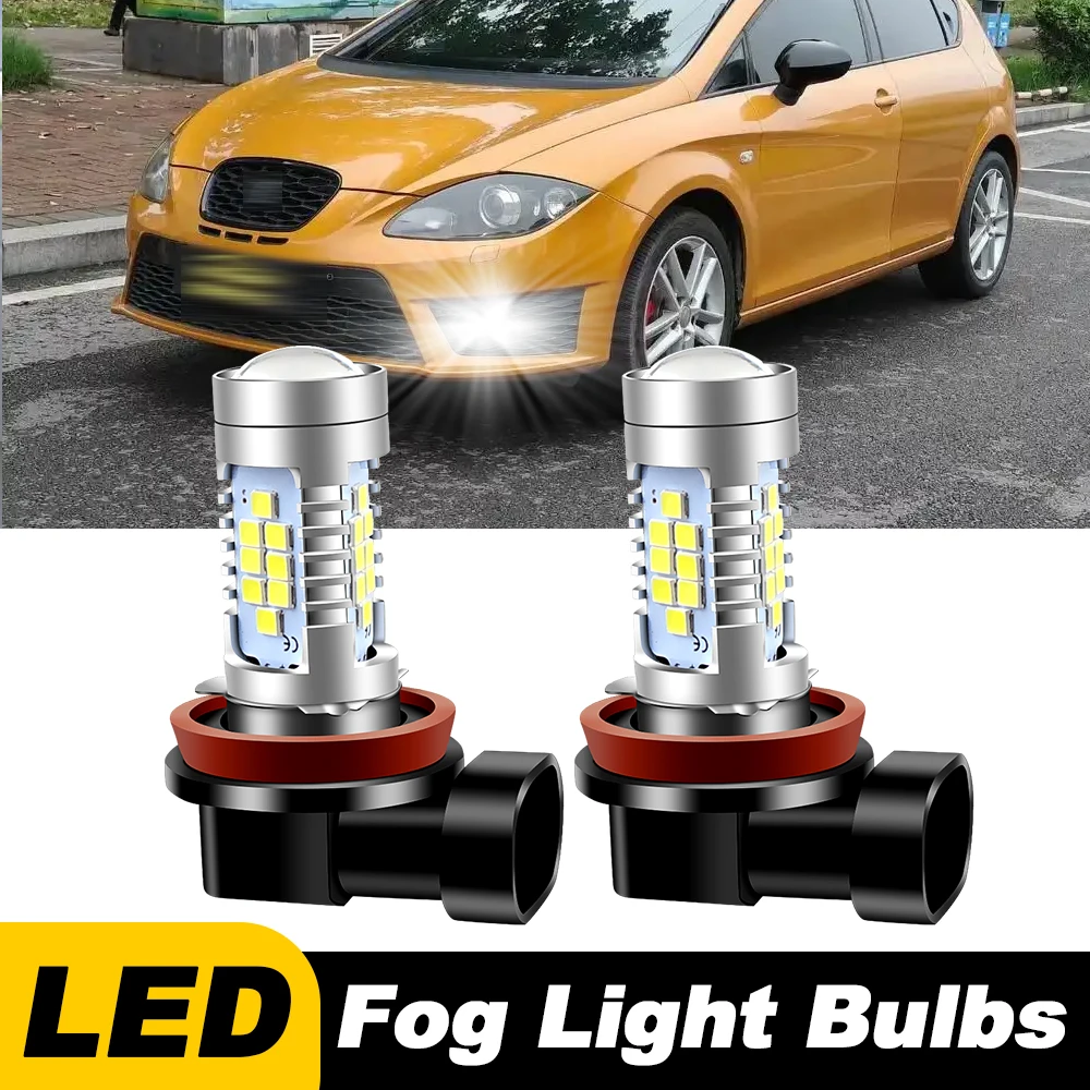 2pcs For Seat Leon 3 MK3 2013 2014 2015 2016 2017 Car LED Front Fog ...