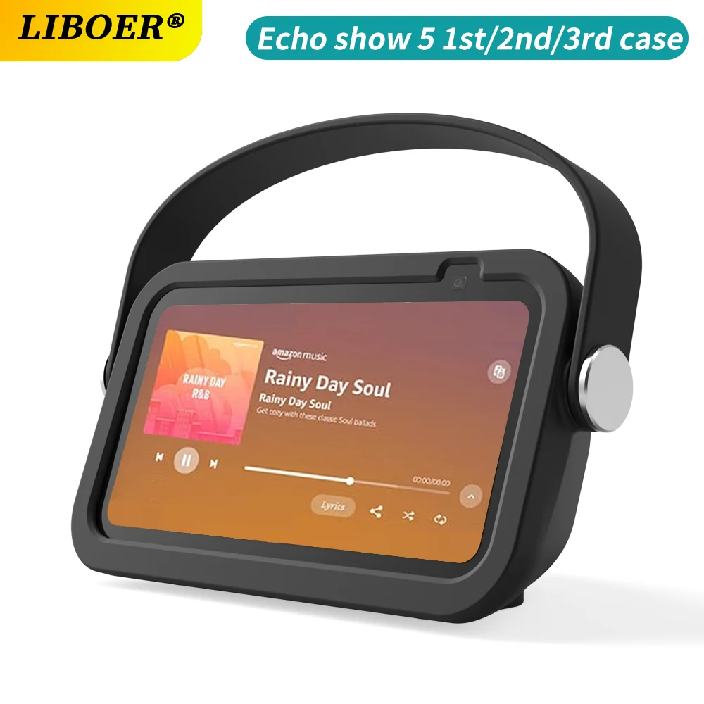 Silicone-Case-for-Echo-Show-5-3rd-1st-2nd-Portable-Soft-Protection ...