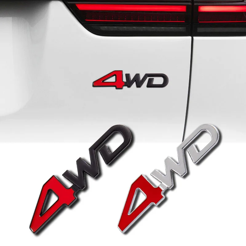 3D-Metal-Logo-4wd-Emblem-Letters-Decal-Car-Fender-Trunk-Badge-For-Ford ...