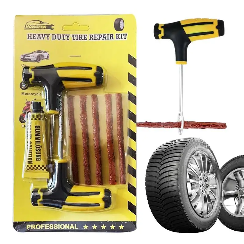 Car-Tire-Repair-Tool-Tire-Repair-Kit-Studding-Tool-Set-Auto-Bike ...