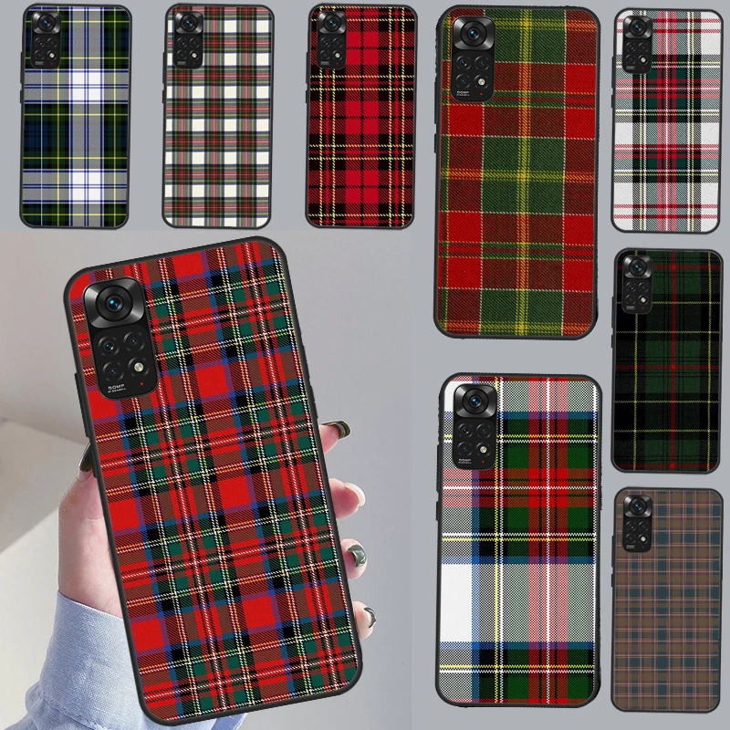 Clan-Stewart-Dress-Tartan-Plaid-Case-For-Redmi-Note-11-10-8-9-12-Pro ...