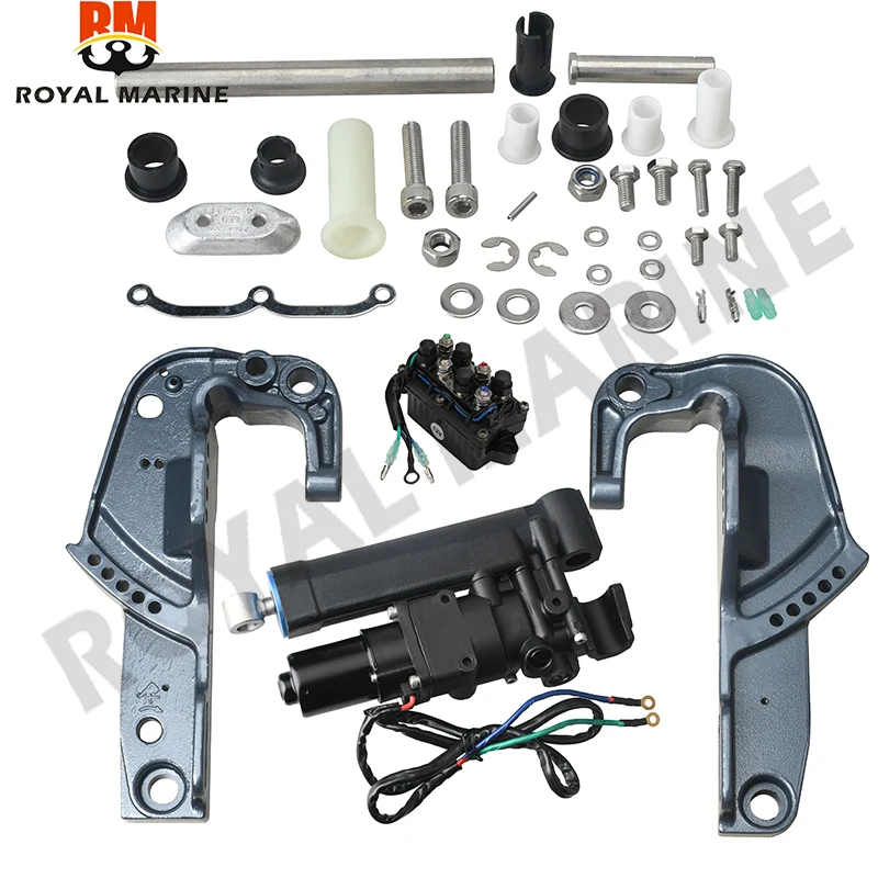 65W-43800 Single Ram Power Tilt Trim Unit/Clamp Bracket set 65W-43111 ...