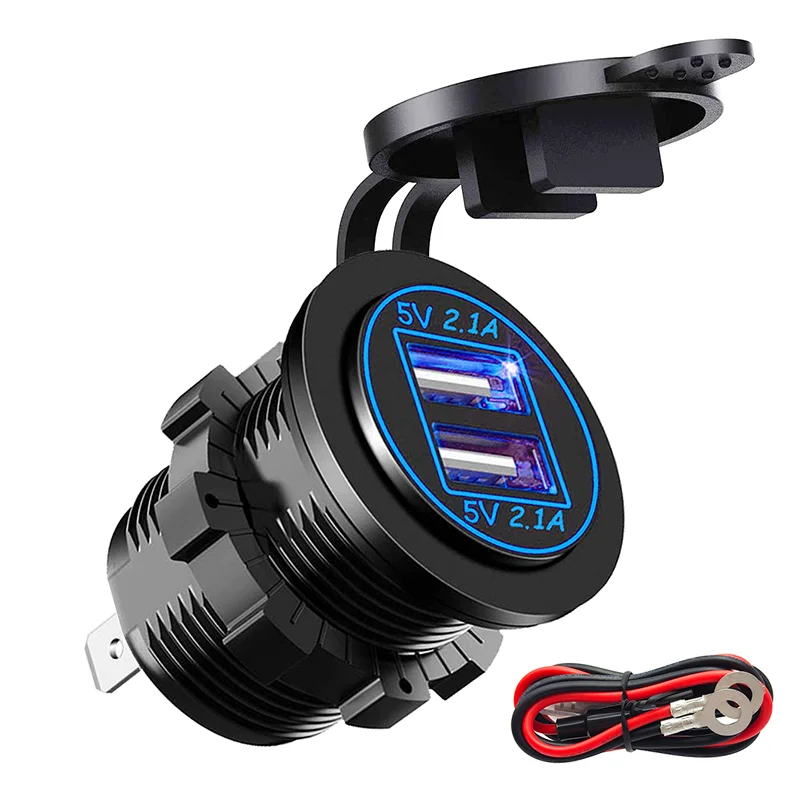 Dual-USB-Charger-Socket-Power-Outlet-with-LED-Indicator-Light ...