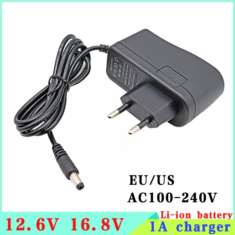 AC110 240V DC 범용 전원 어댑터 공급 충전기 어댑터, LED 조명 스트립 배터리 충전기, 12.6V, 16.8V, 1A, 12v, 14.8v| | - AliExpress