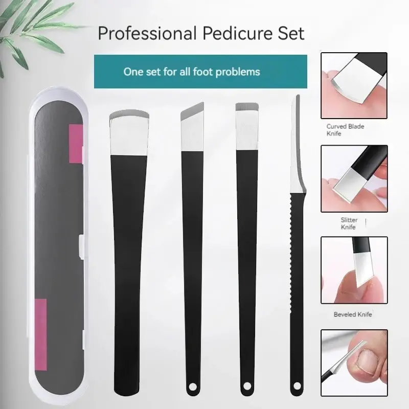 Pedicure-Knife-Set-Of-Callus-Nail-Trimming-Tools-To-Remove-Dead-Skin ...
