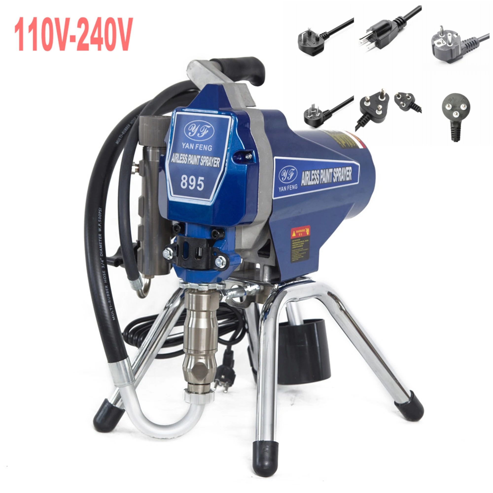 110V-240V-Electric-Airless-Sprayer-for-water-based-coatings-PT895 ...