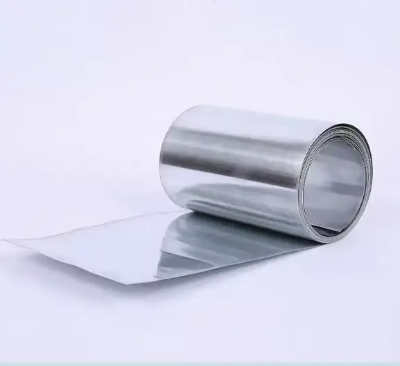 0.2mm 0.25mm 0.3mm 0.4mm thick 99.99% pure zinc sheet zinc foil zn ...