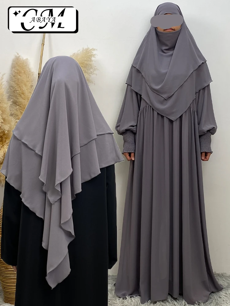 Ropa-musulmana-Eid-de-alta-calidad-para-mujer-conjunto-isl-mico-Khimar ...