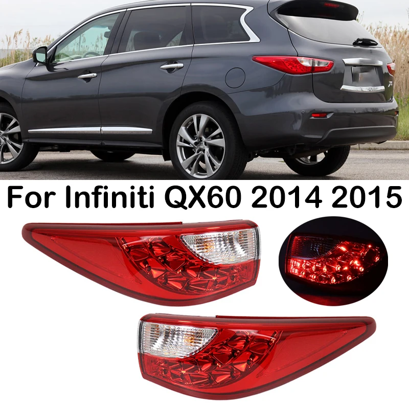 For Infiniti QX60 2014 2015 LED Rear Tail Light Assembly Turn Signal ...
