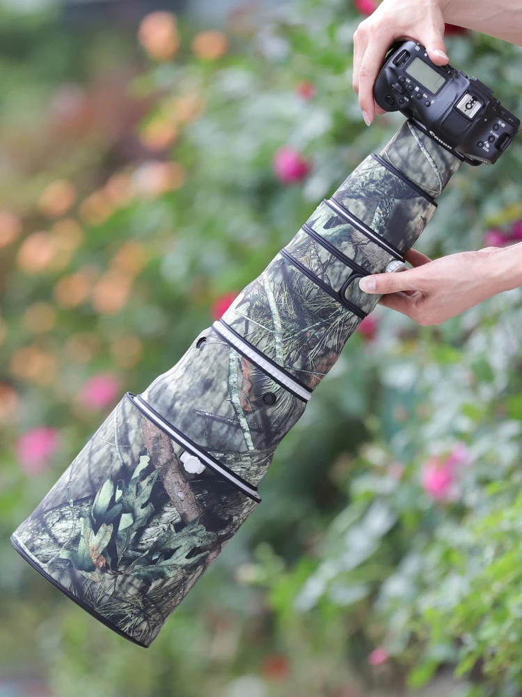 Chasing-birds-camouflage-lens-coat-for-CANON-EF-600-L-IS-II-waterproof ...