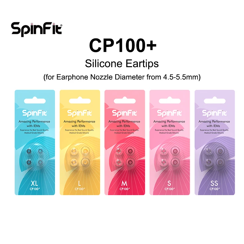 Eartips Spinfit Cp100 | Earphone Silicone | Silicone Spinfit | Silicone ...