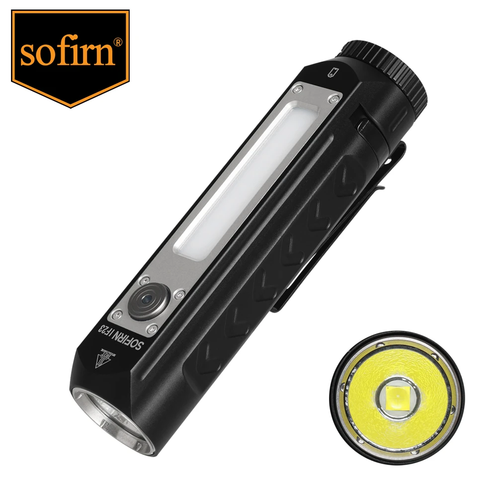 Sofirn if23 lanternas 4000lm holofote cor 3 tipos lado brilhante ...