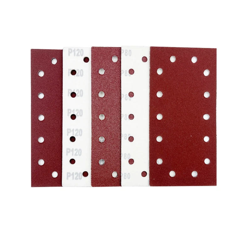 Self-adhesive-115x230mm-Square-Sandpaper-Flocking-Sheets-Sand-Paper ...