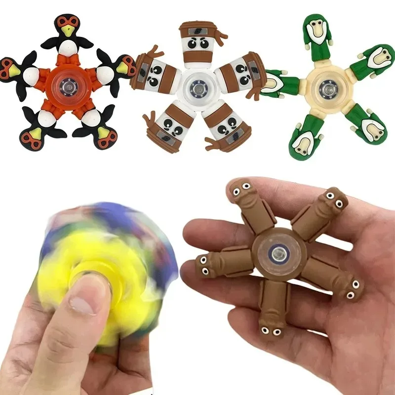 /Italian Brainrot Tung Tung Sahur Alívio Fidget Sensorial Gyro ...
