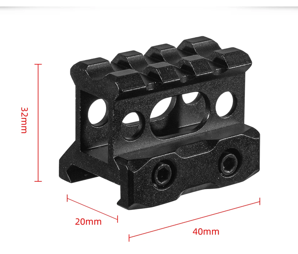 1x25 Compact Red Dot Scope Red Dot Sight 2 MOA Reflex Sight Mini Rifle ...