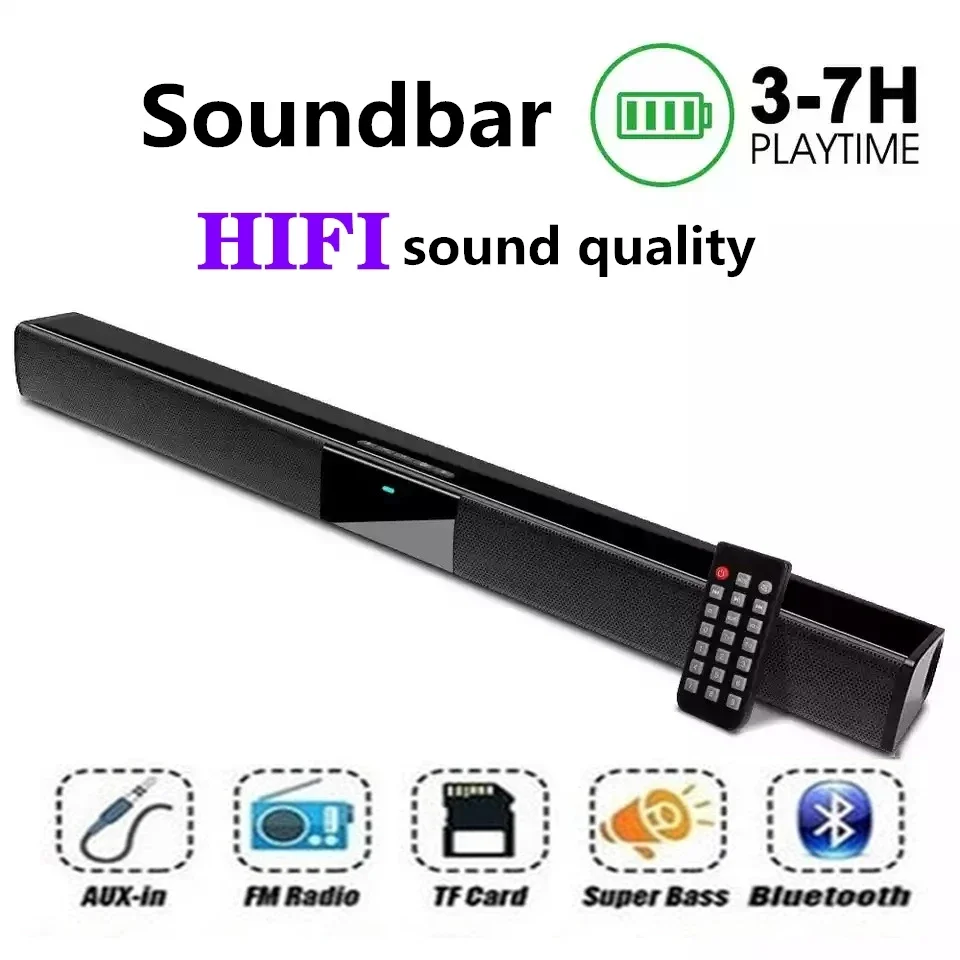 Home-Theater-Wireless-Bluetooth-Speaker-HIFI-Stereo-Bass-Soundbar ...