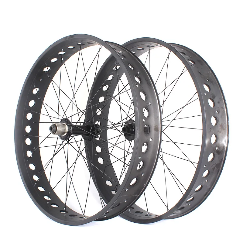26-Snow-bike-Barrel-quick-release-Axle-Wheelset-26x4-0-BOOST-HUB-OLD ...
