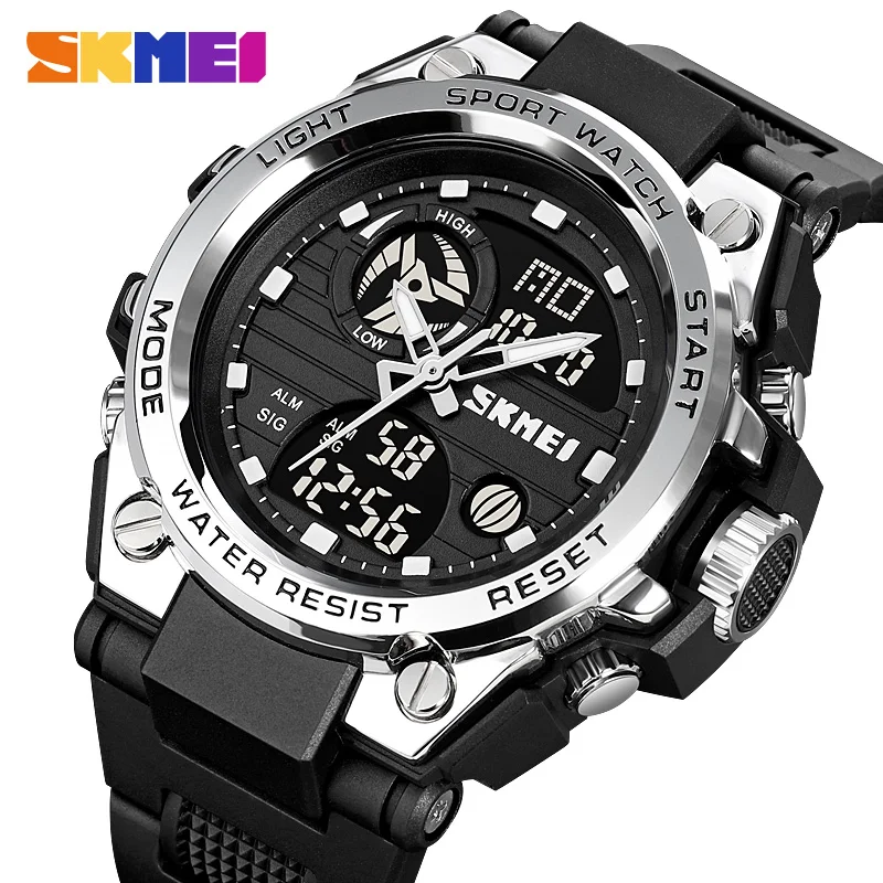 SKMEI-Japan-Digital-movement-Back-Light-Sport-Watches-Mens-Multifunction-Chrono-Date-5Bar ...