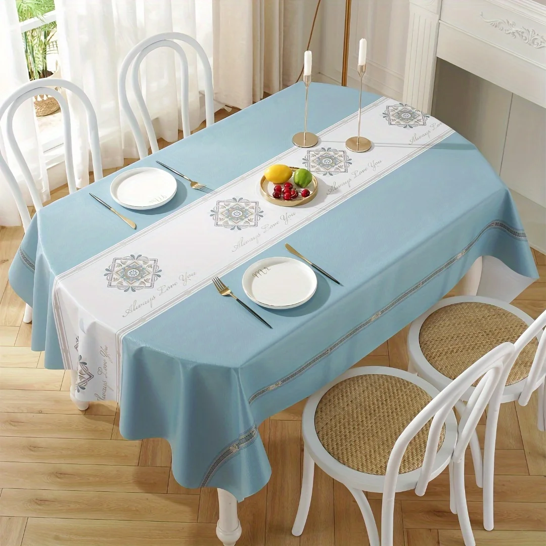 1pc-Light-luxury-and-high-end-home-tablecloth-PVC-waterproof-and-oil ...