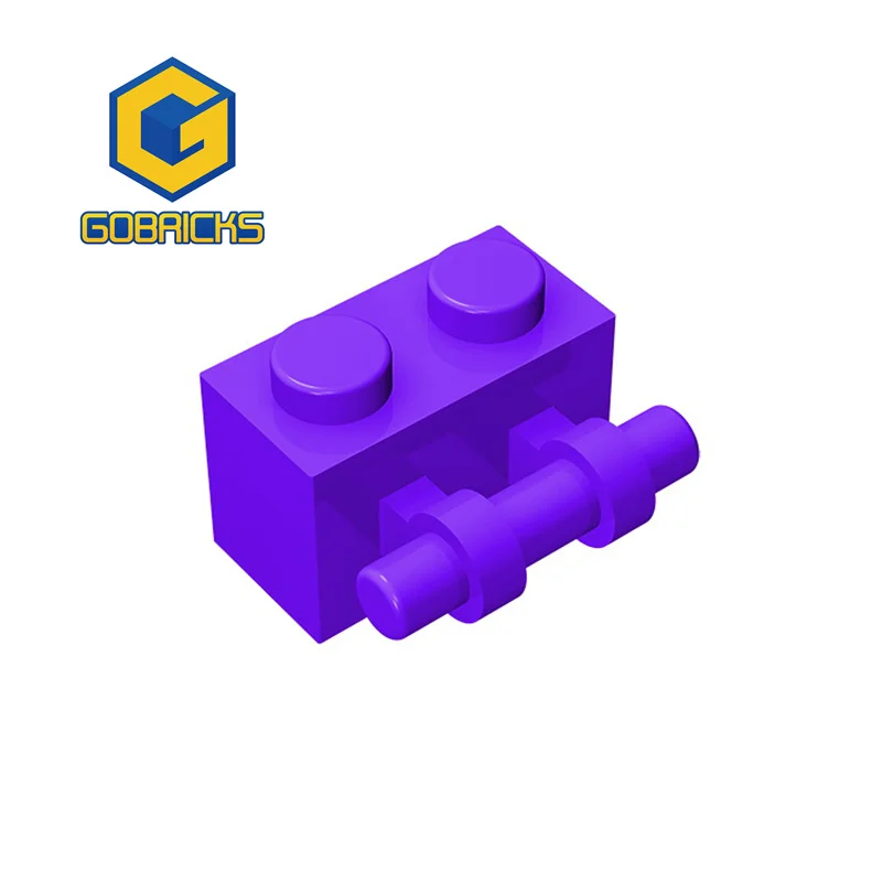 Gobricks-10Pcs-MOC-Parts-30236-Brick-Modified-1-x-2-with-Bar-Handle ...