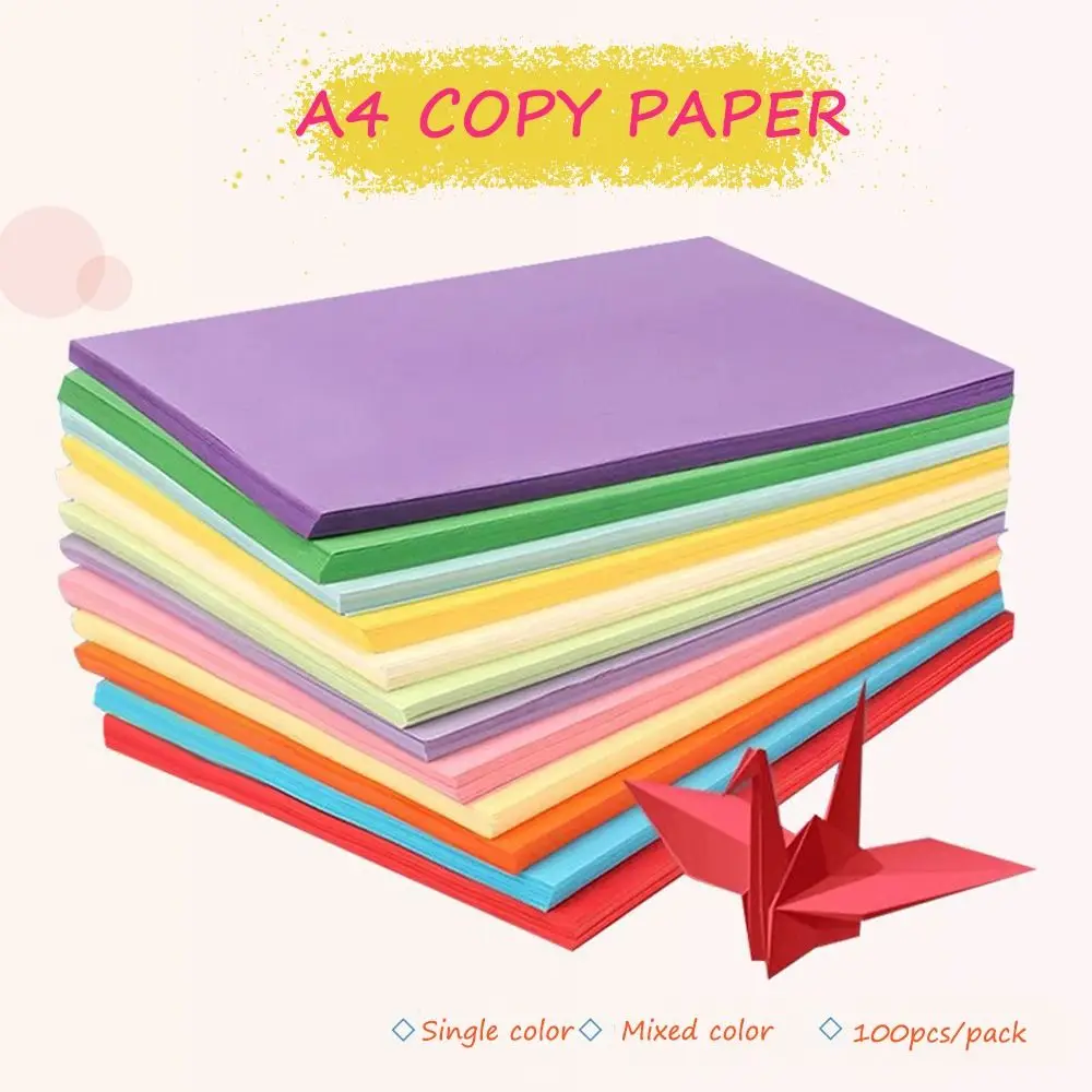 Colors-Coloured-Printing-Children-Handmade-A4-Copy-Paper-Craft-And ...