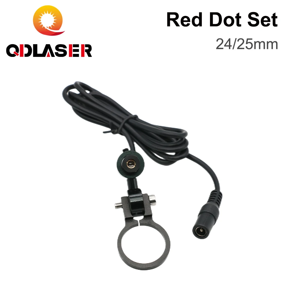 QDLASER-Red-Dot-Set-Diode-Module-Red-Dot-Device-Positioning-24-25mm-DC ...