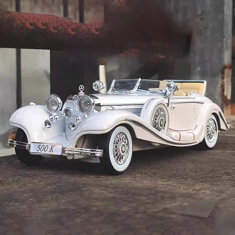 1-18-1936-Mercedes-Benz-500K-Classic-Vintage-Vehicle-Alloy-Metal ...