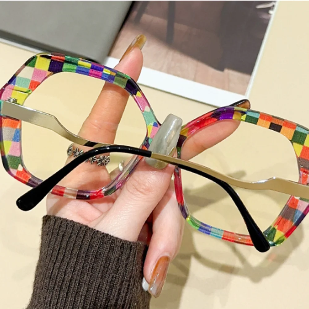 R57426-Trend-Colorful-Optical-Glasses-Frame-Reading-Spectacles-Ladies ...
