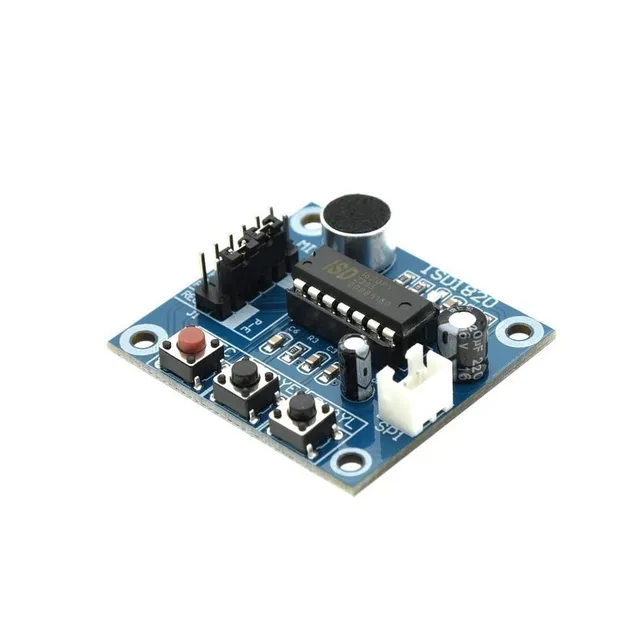 1pcs ISD1820 Voice Recording Recorder Module With Mic Sound Audio ...
