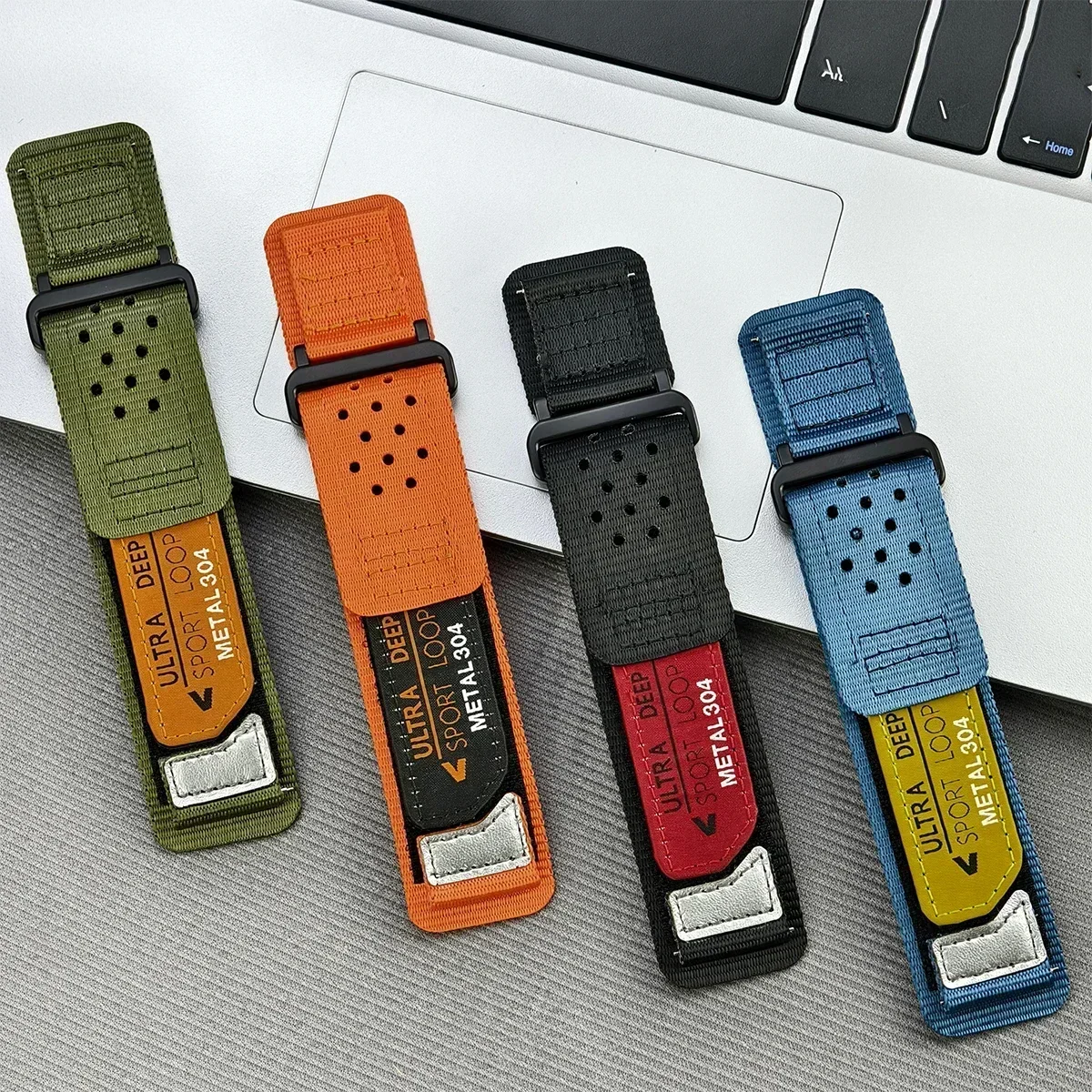 20MM 22MM No Gap Loop Strap for Samsung Galaxy watch 7/6//5/4 classic 5 ...