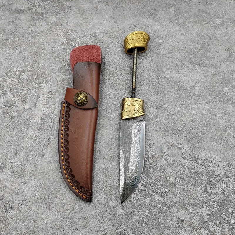 New-Arrival-Handmade-DIY-Semi-finished-Knife-Accessories-Fixed-Blade ...